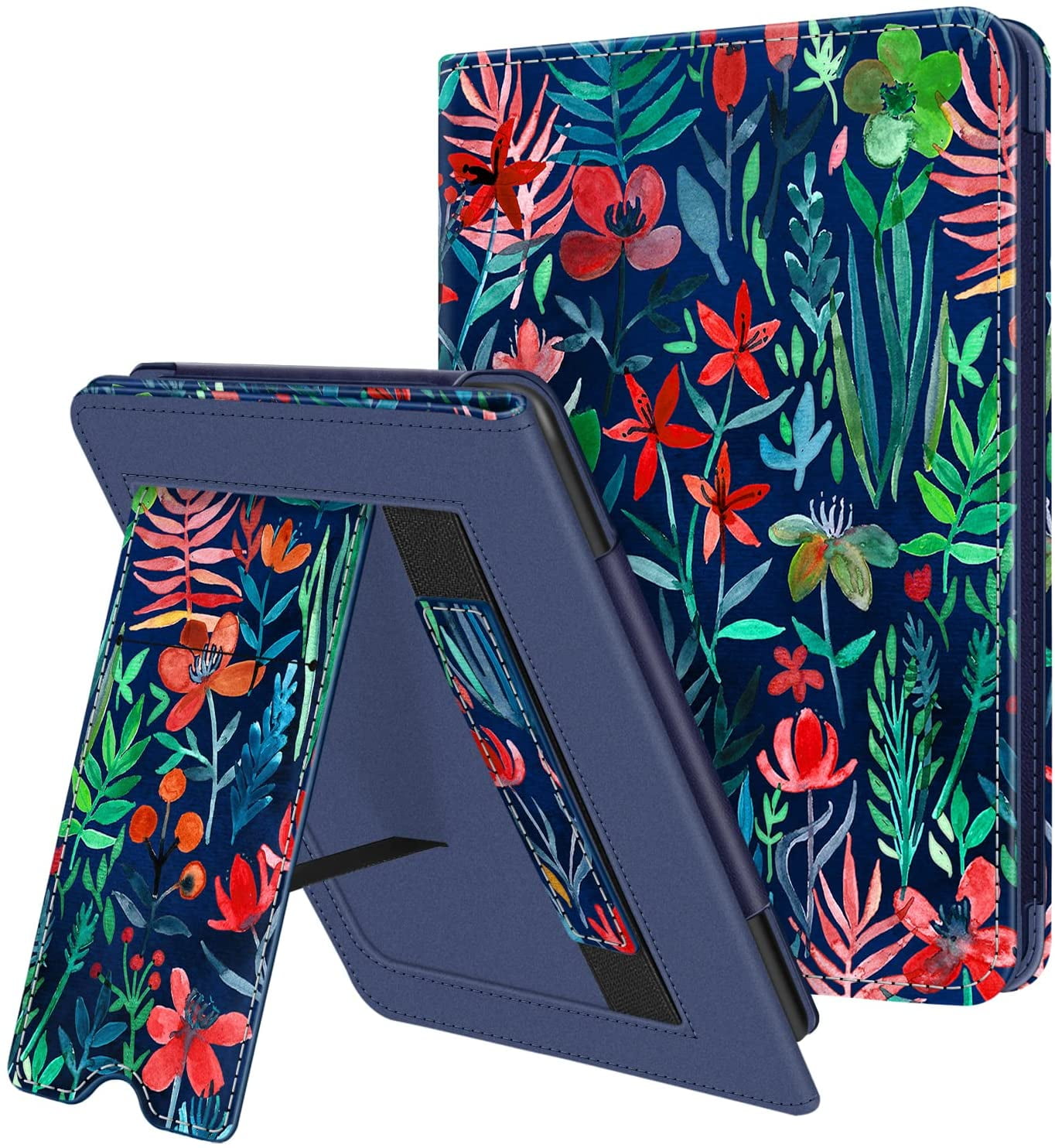 Fintie Fintie Stand Case for 6.8" Kindle PU Leather Paperwhite, Jungle ...