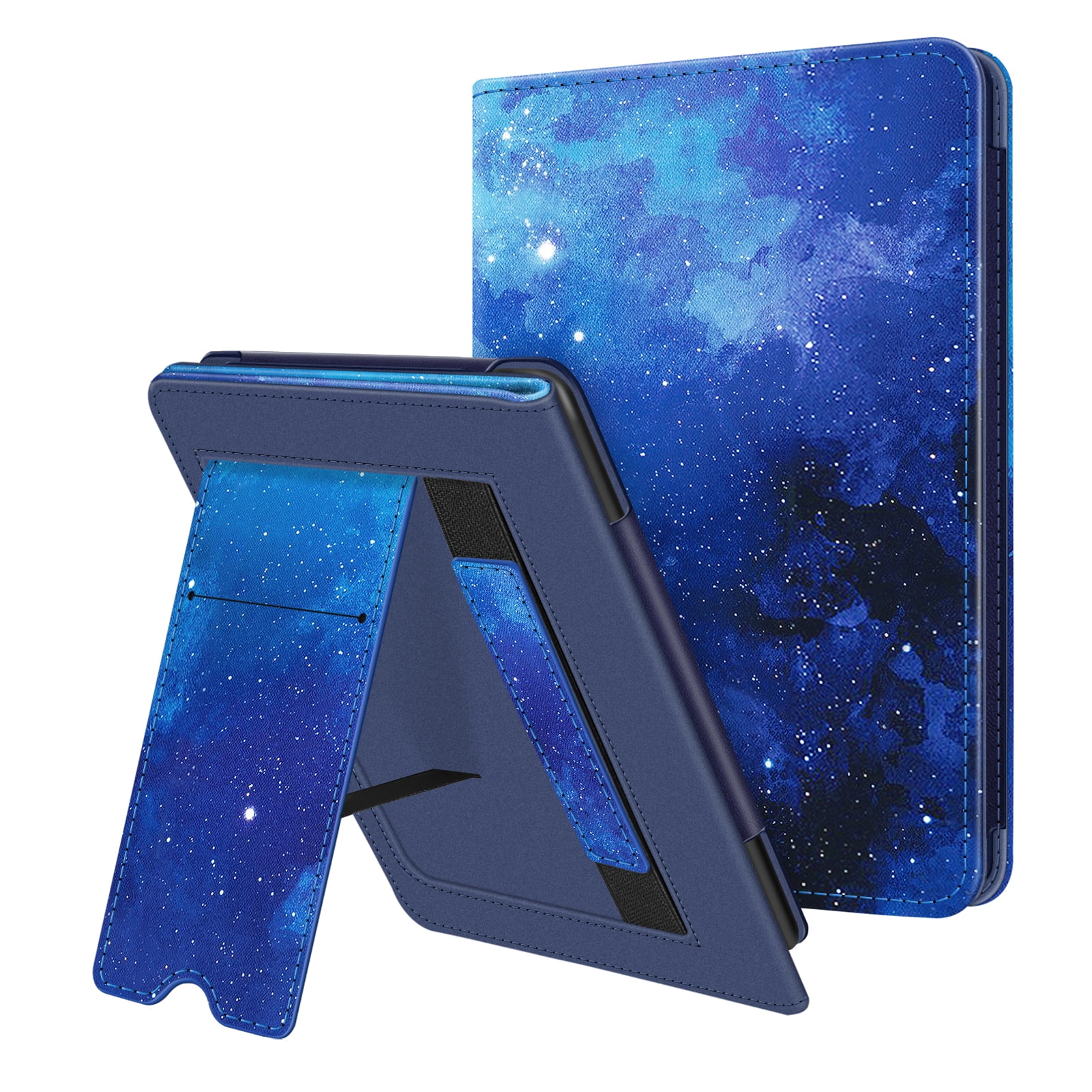 Fintie Z-Starry Sky 6.8" Stand Tablet Case with Hand Strap, Blue ...