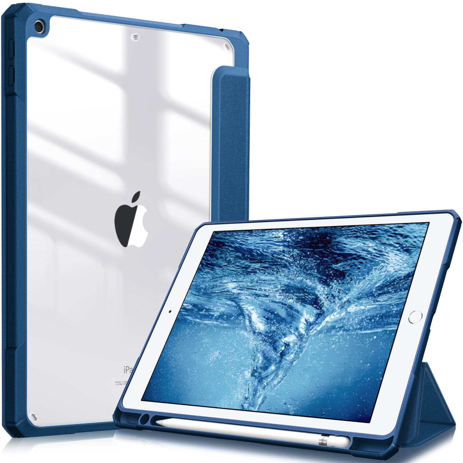 Fintie Translucent Case for 10.2-inch iPad 9th/ 8th/ 7th Generation ...