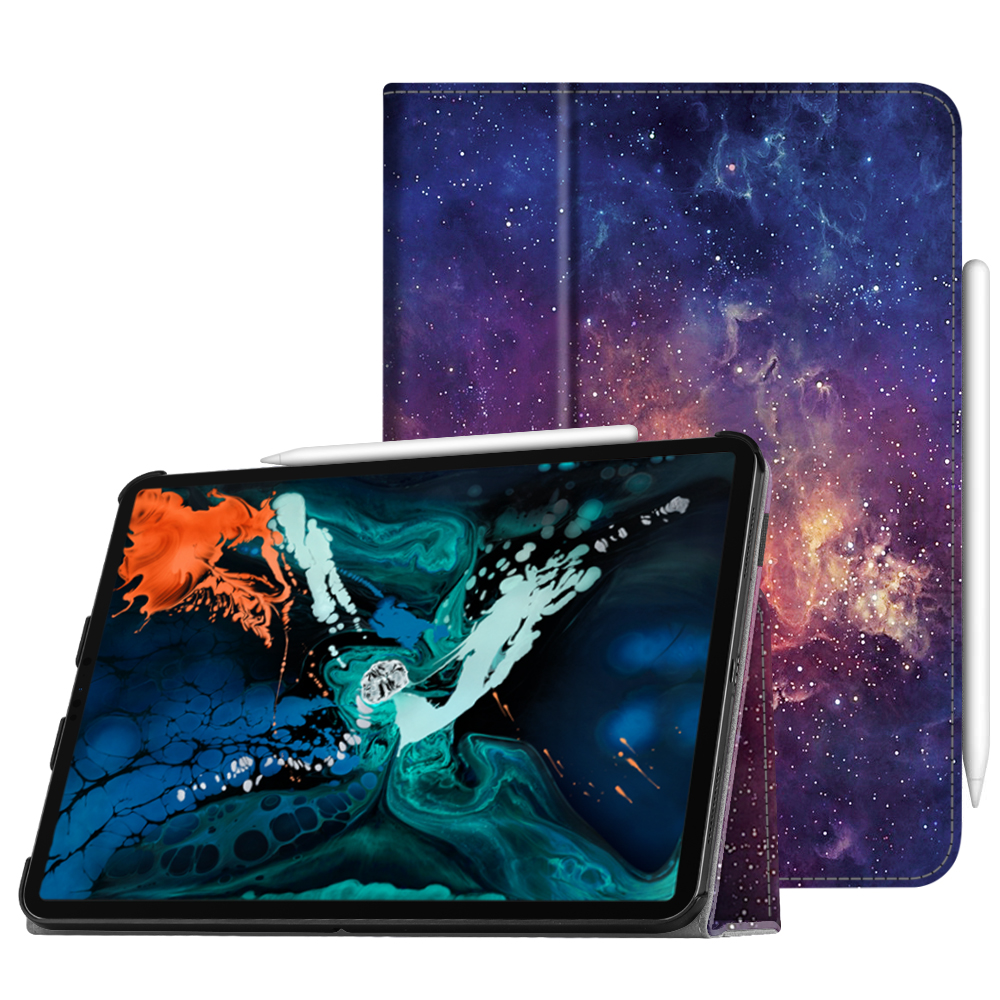 Fintie iPad Pro 12.9-inch 3rd Gen 2018 Case Cover with Secure Pencil ...