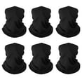 Finvizo 6 Pack Neck Gaiter Bandana Face Mask Cooling Gator Mask Face ...