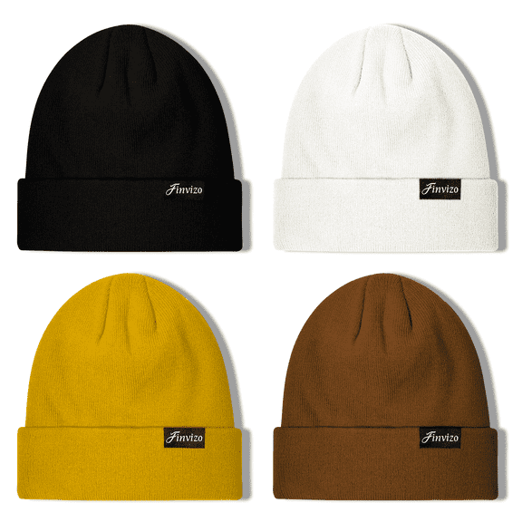 Beanie for Men Women Slouchy Beanie Hats Winter Knit Caps Soft Ski Hat ...