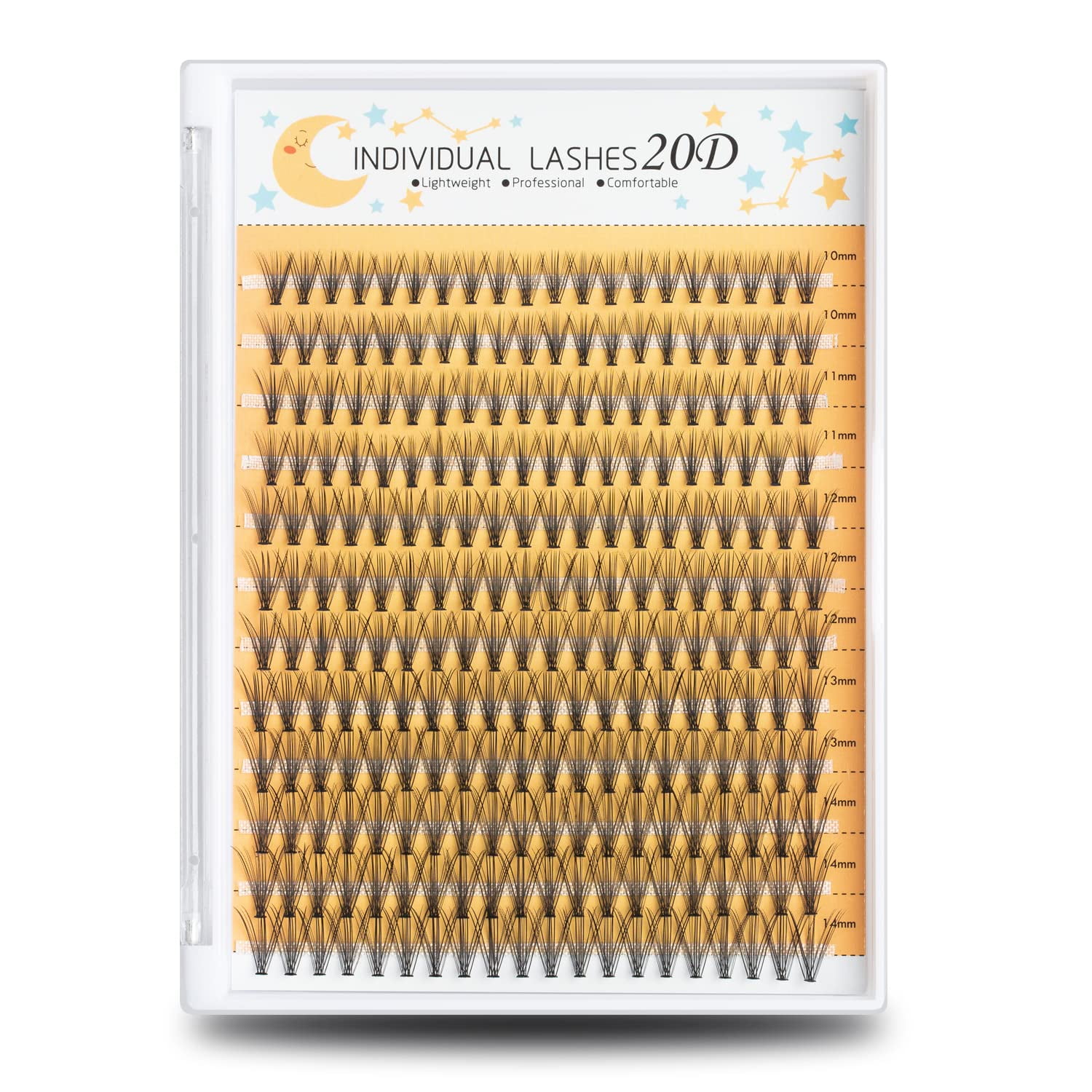 FinyDreamy 240pcs Individual Lash IFF17 Extensions, 20D Lash Volume Mix ...
