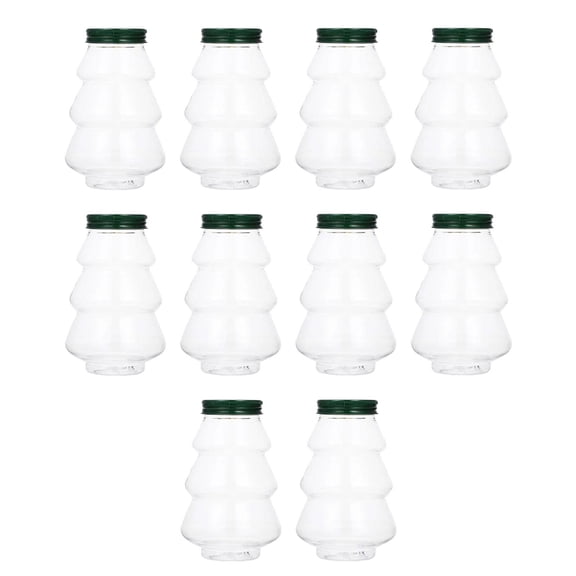 Glass Christmas Tree Containers