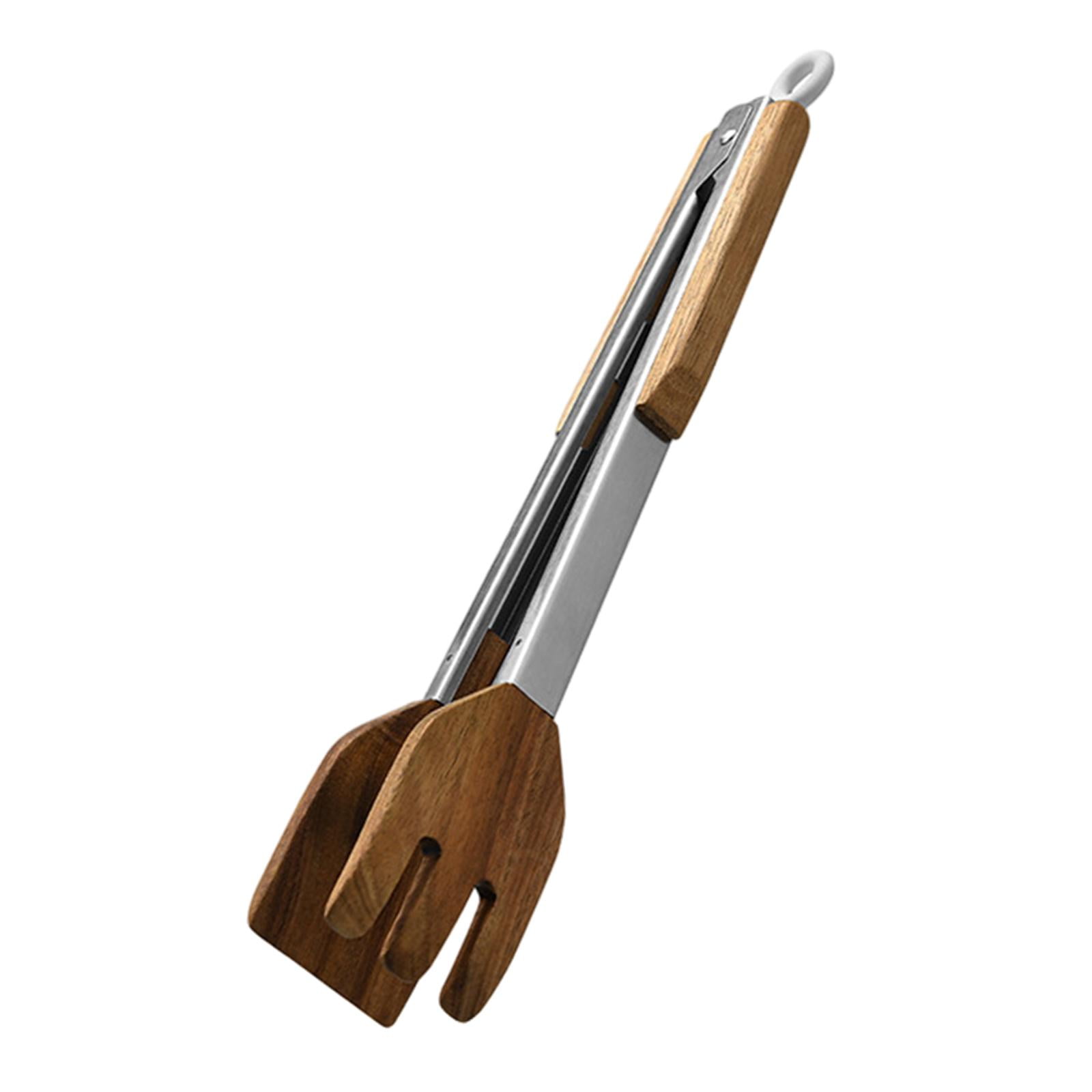 Fiocias Acacia Wooded Food Clips Kitchens Tongs Multifunctional ...
