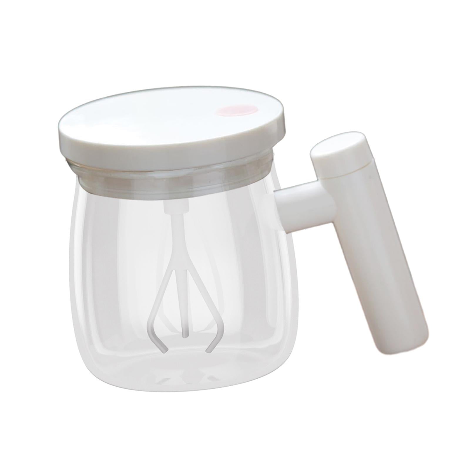 Fiocias Auto Stirring Coffee Mug Glass Self Mixing Cup 400ml ...