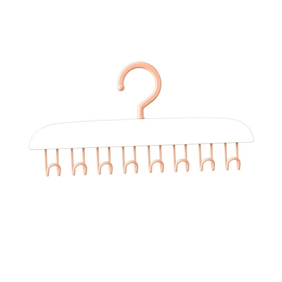 Fiocias Belt Hanger Organizer Multi Hook Coat Rack Saving Belt Vest ...