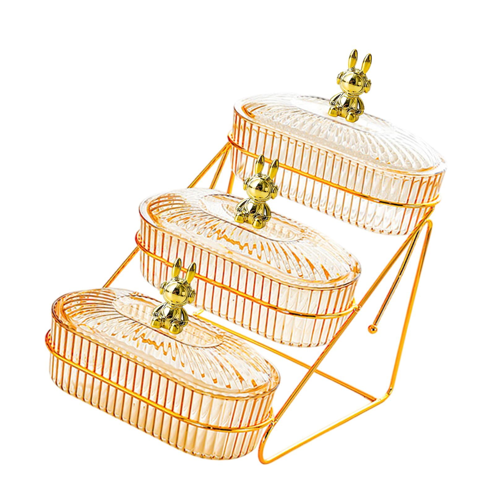 Fiocias Dried Fruit Dish Food Storage Tray with Holder Fruit Bowl ...