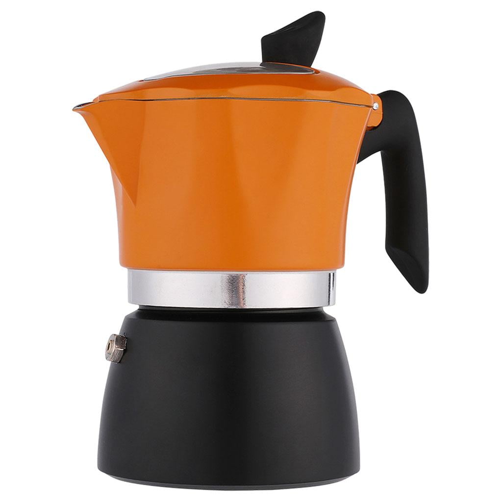 Fiocias Italian Style Aluminum Moka Coffee Maker Espresso Maker Cafe ...