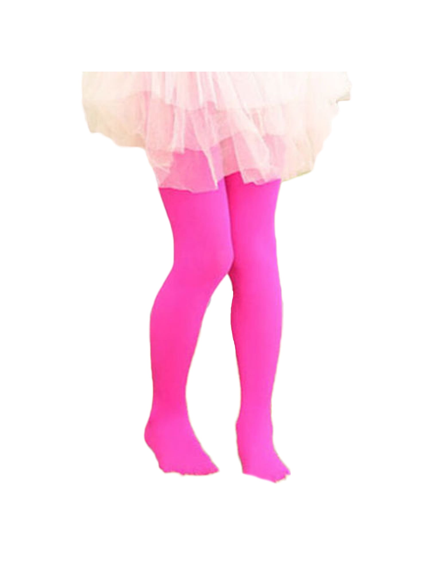 Fiomva Children Stretch Ballet Socks Girls Pantyhose Stockings Kids ...
