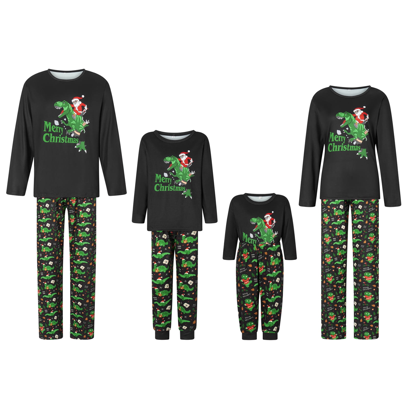 Fiomva Family Matching Pajama Sets Cute Christmas Tree Sleepwear ...