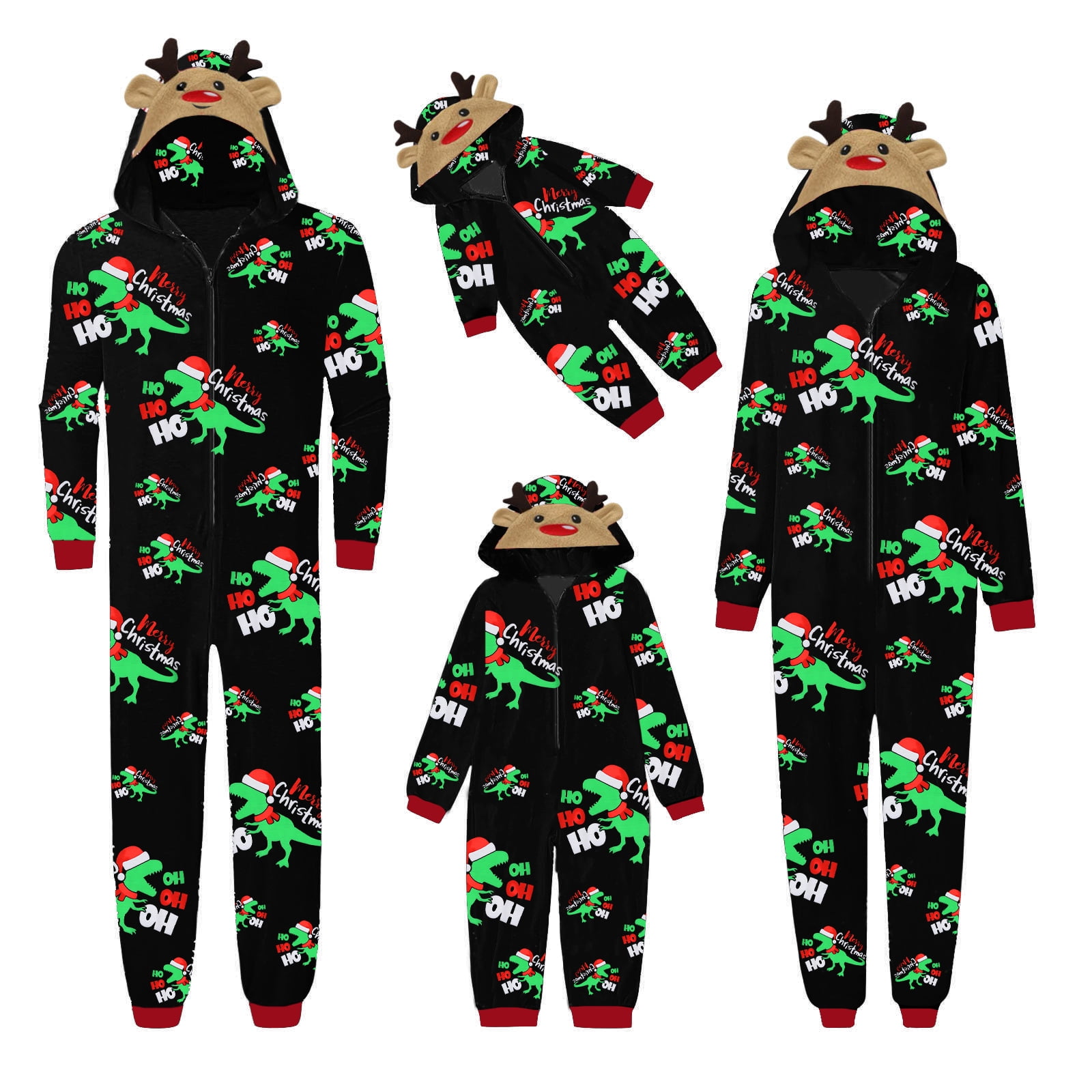 Fiomva Matching Christmas Pajamas for Family, Vacation Cute Print One ...