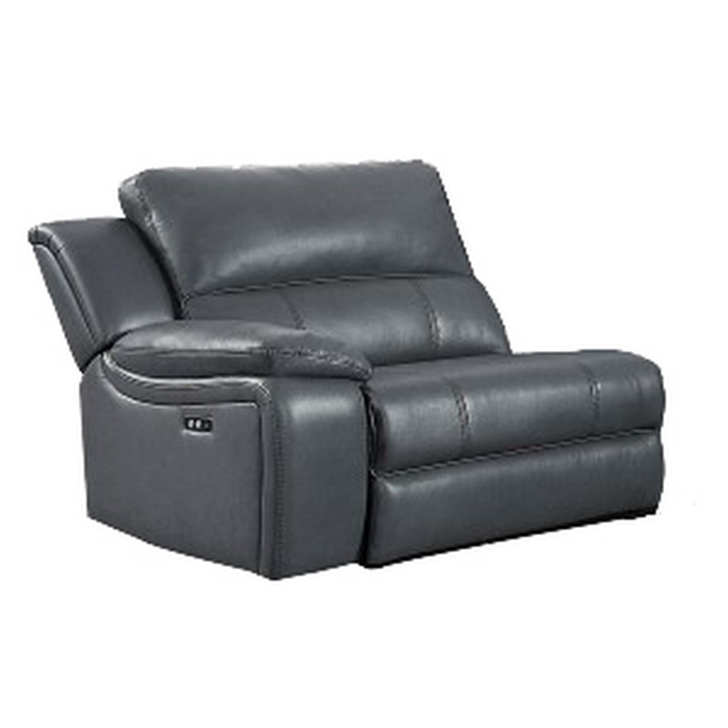 Fiona 39 Inch Left Facing Reclining Chair, Adjustable Power Headrest ...
