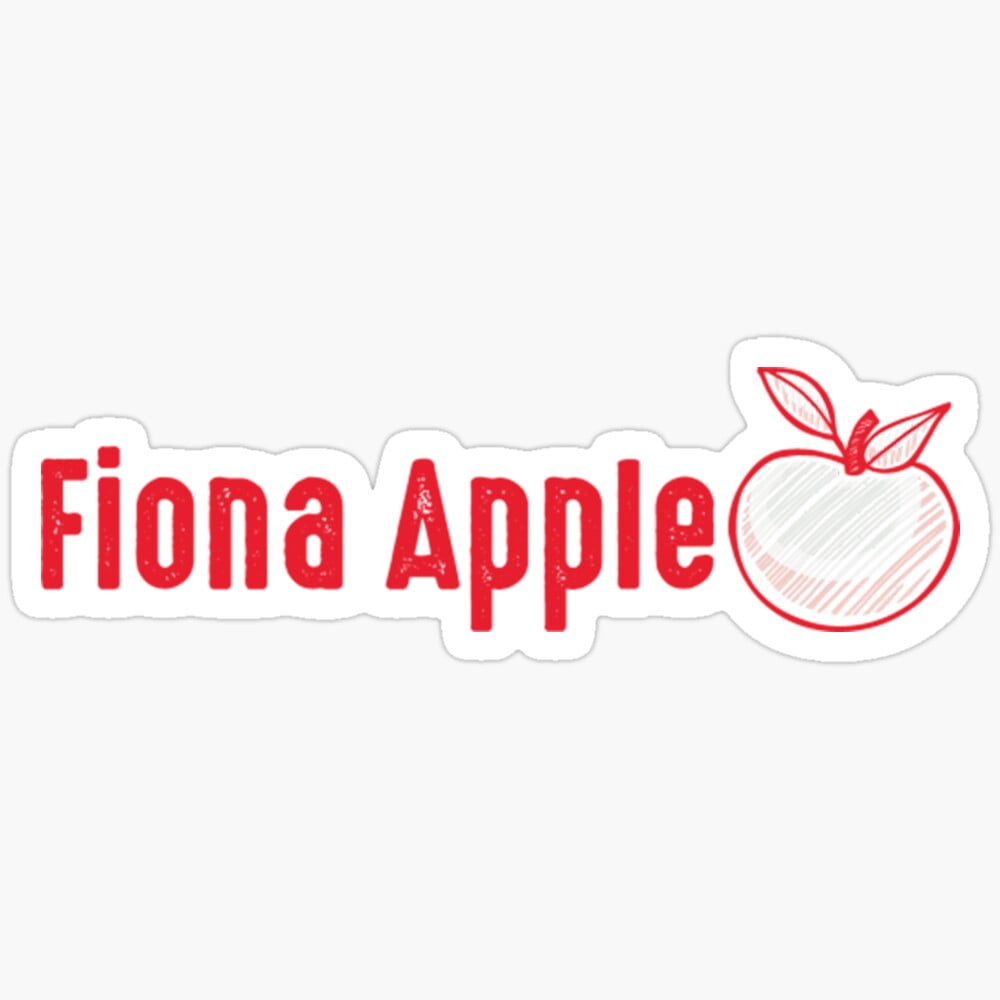 Fiona Apple Design Sticker Phone Decal Water Bottle Stickers Car Decals ...