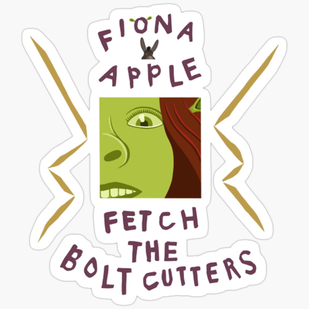 Fiona Apple From Shrek Sticker Phone Decal Water Bottle Stickers Car ...