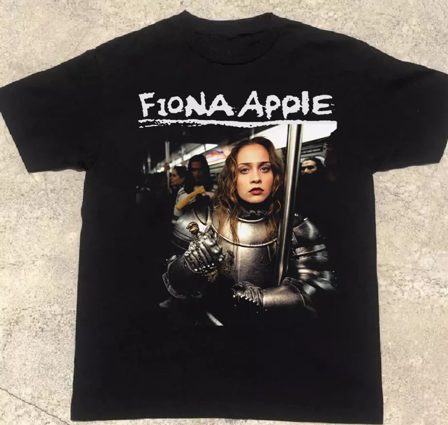 Fiona Apple Music Album Cotton Black Full Size Unisex Classic Shirt ...