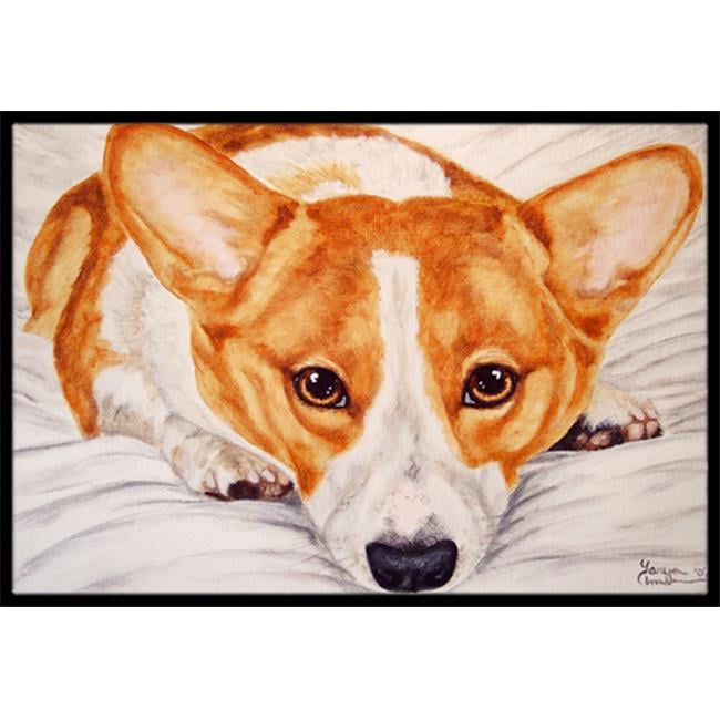 Fiona Corgi Indoor or Outdoor Mat, 24 x 36 - Walmart.com