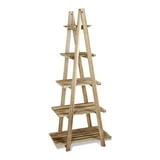 Fionafurn 5-Tier 51'' Ladder Shelf Bookshelf Bookcase Storage Display ...
