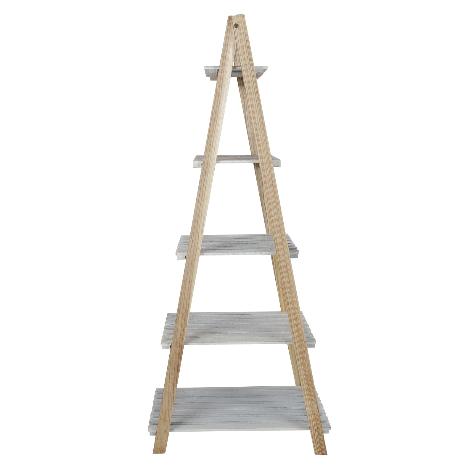 Fionafurn 5-Tier 51'' Ladder Shelf Bookshelf Bookcase Storage Display ...