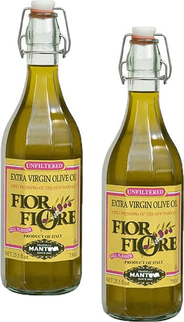 Fior Fiore Unfiltered Extra Virgin Olive Oil, Product of Italy, 2-Pack ...