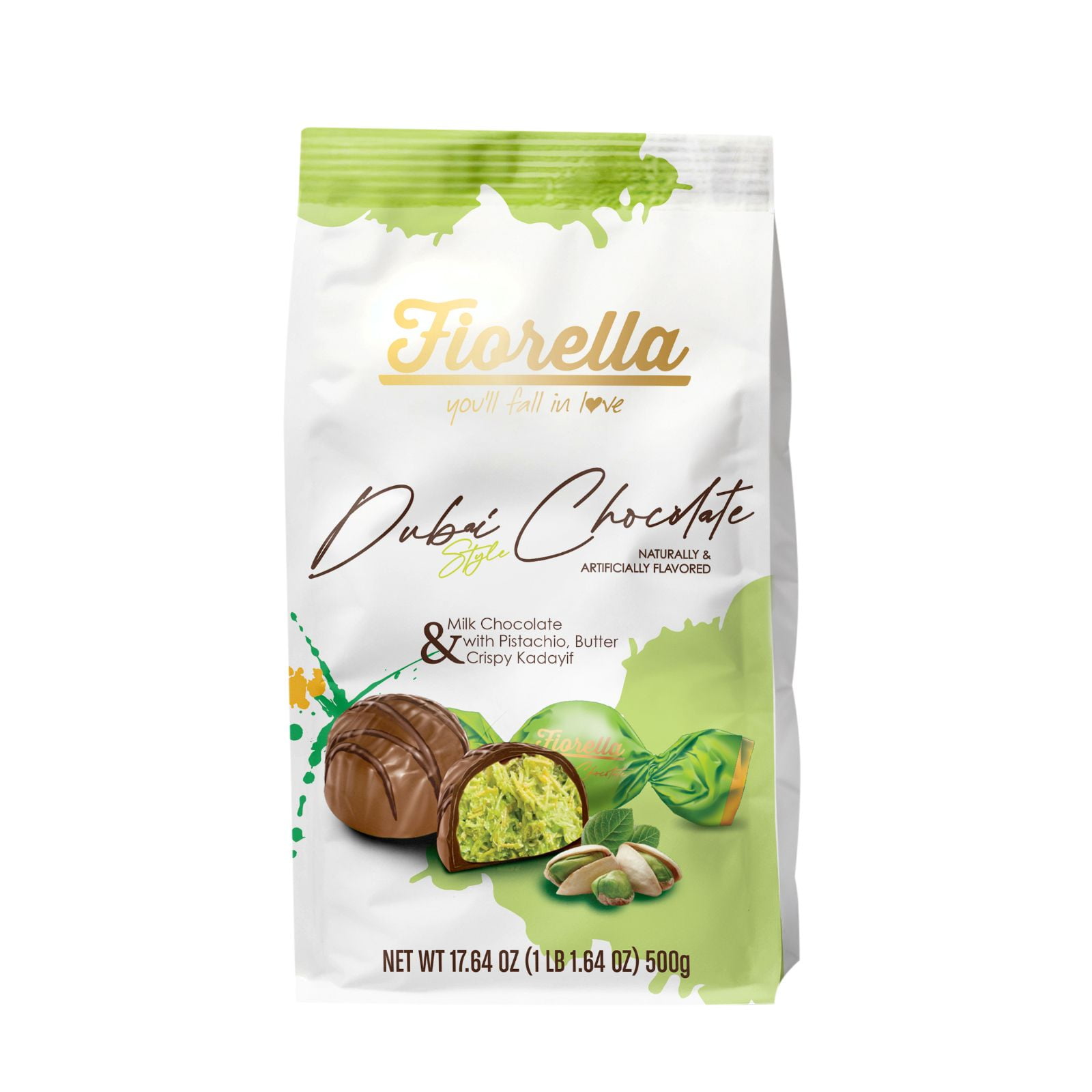 Fiorella Dubai Chocolate Value Bag, 17.63 oz. - Walmart Business Supplies