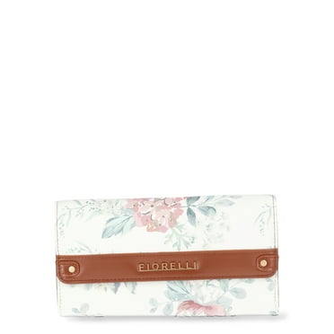 Fiorelli Women's Elizabeth Zip Around Wallet, Floral - Walmart.com