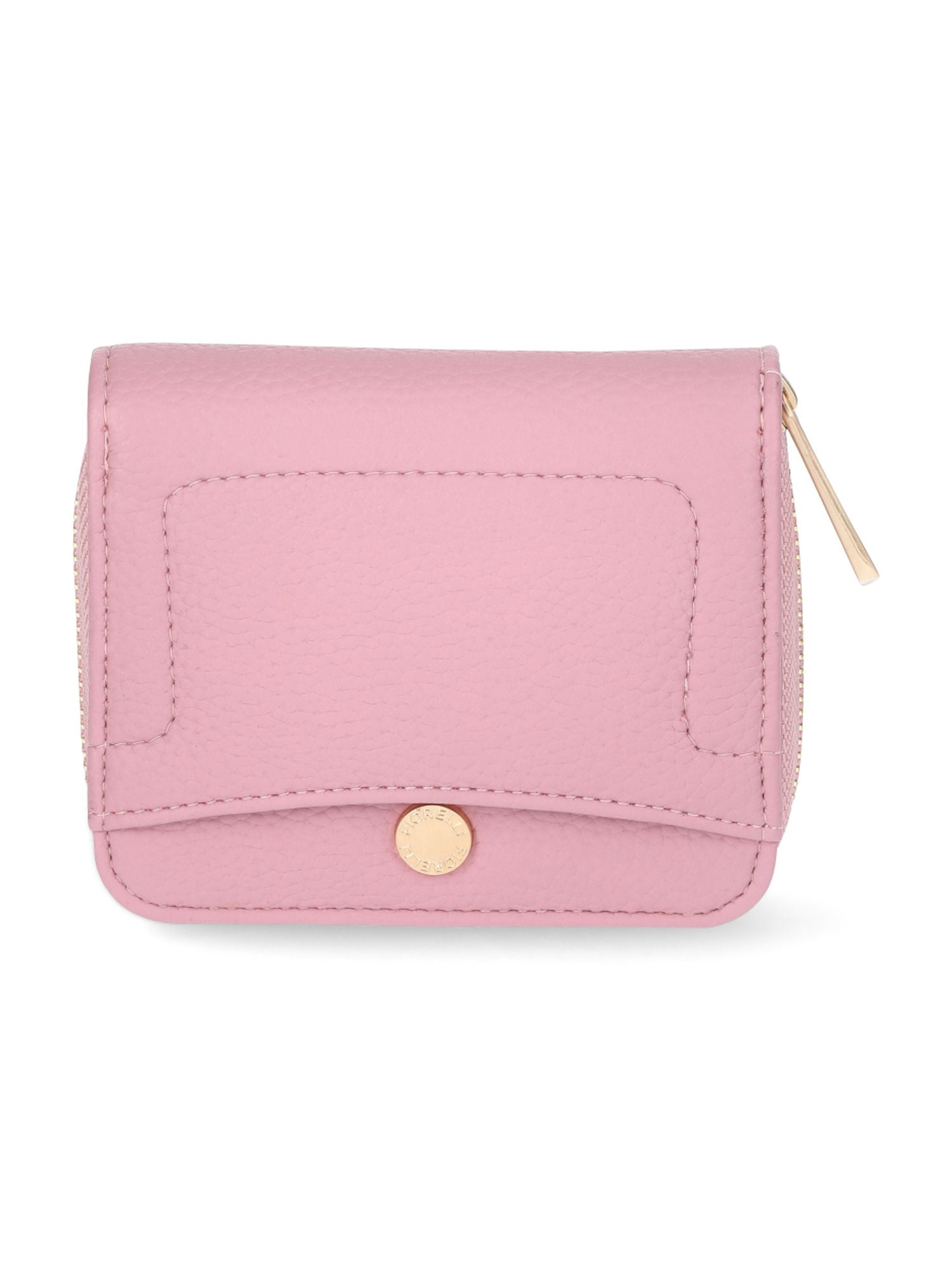 Fiorelli Women's Elizabeth Zip Around Wallet, Pink - Walmart.com