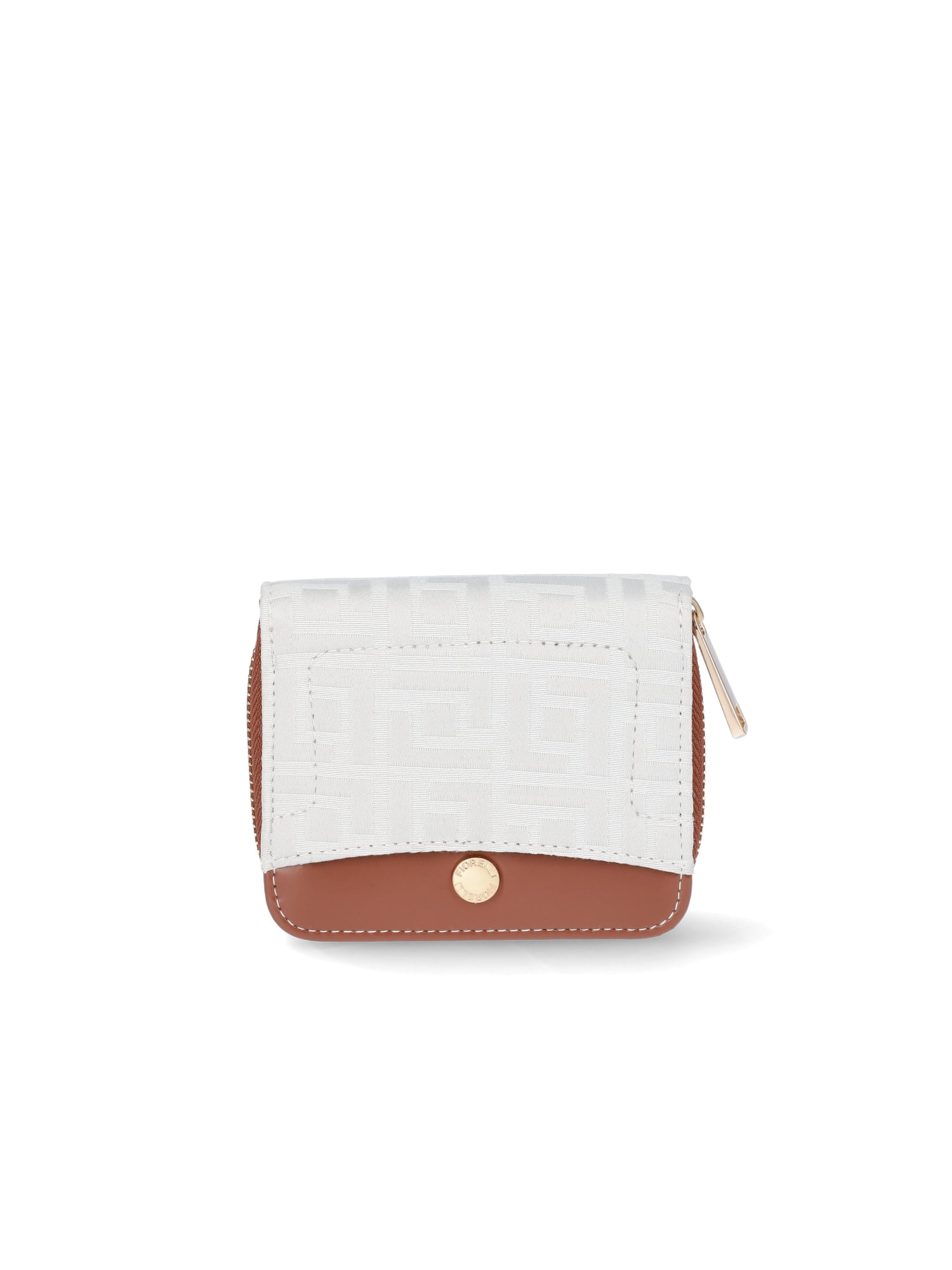 Fiorelli Women's Elizabeth Zip Around Wallet, White Jacquard - Walmart.com