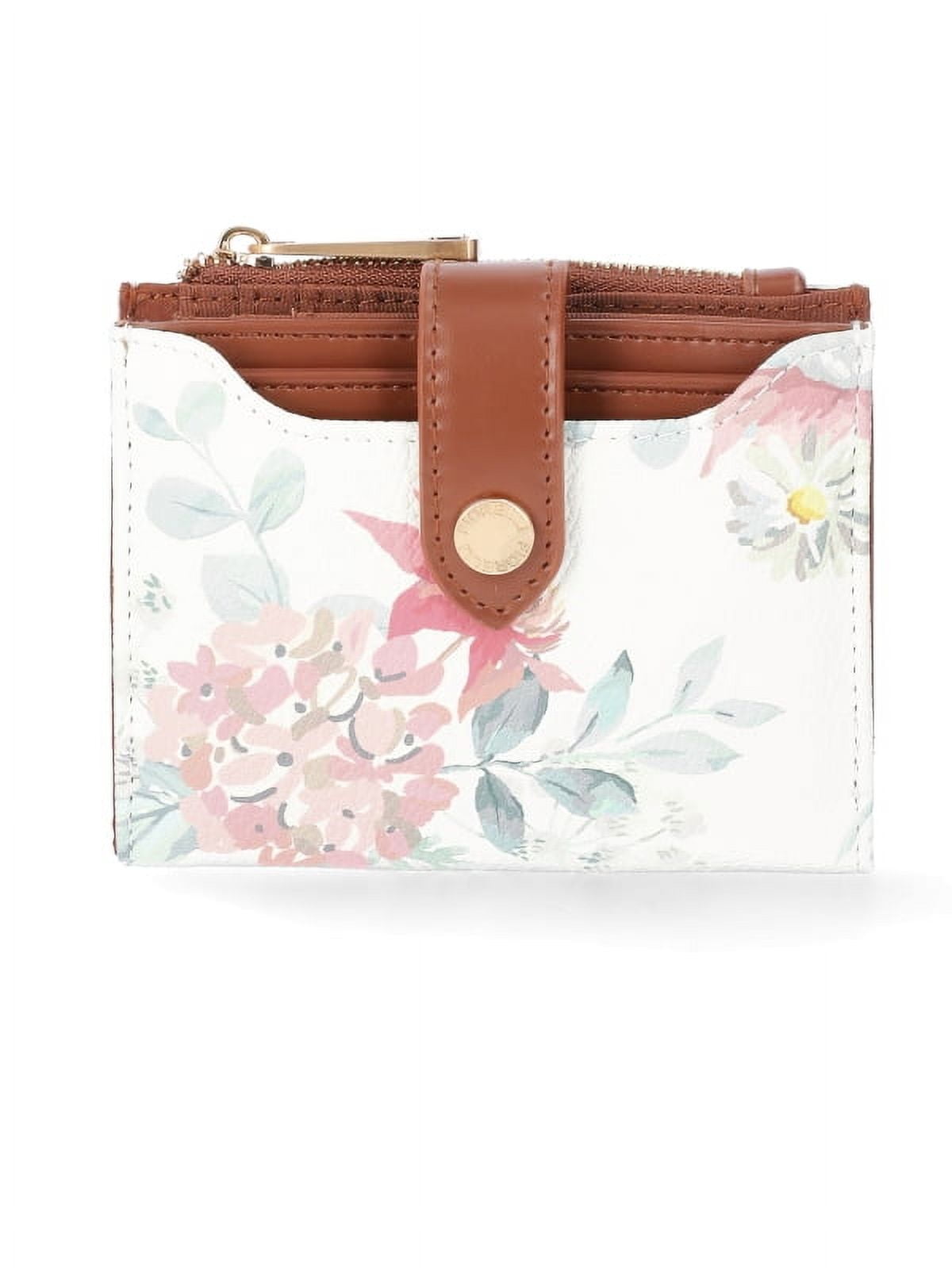 Fiorelli Women's Glenda Floral Bifold Wallet with Removable Card Case ...
