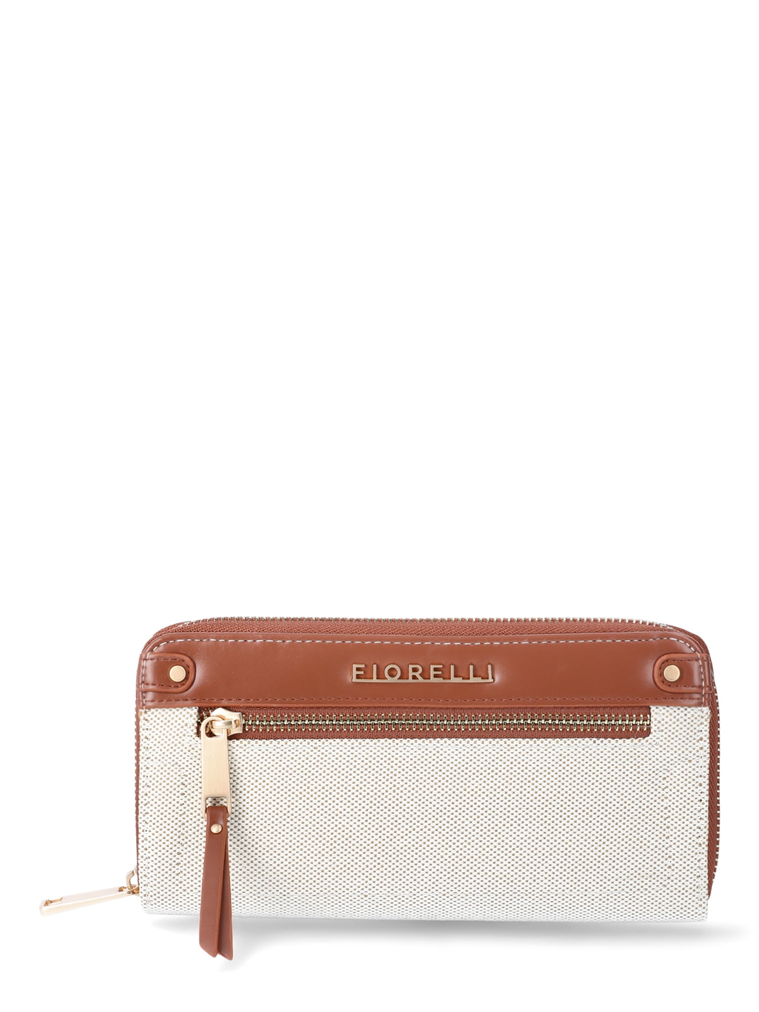 Fiorelli Women's Kate Wallet Natural Polyester Imported with Zip ...