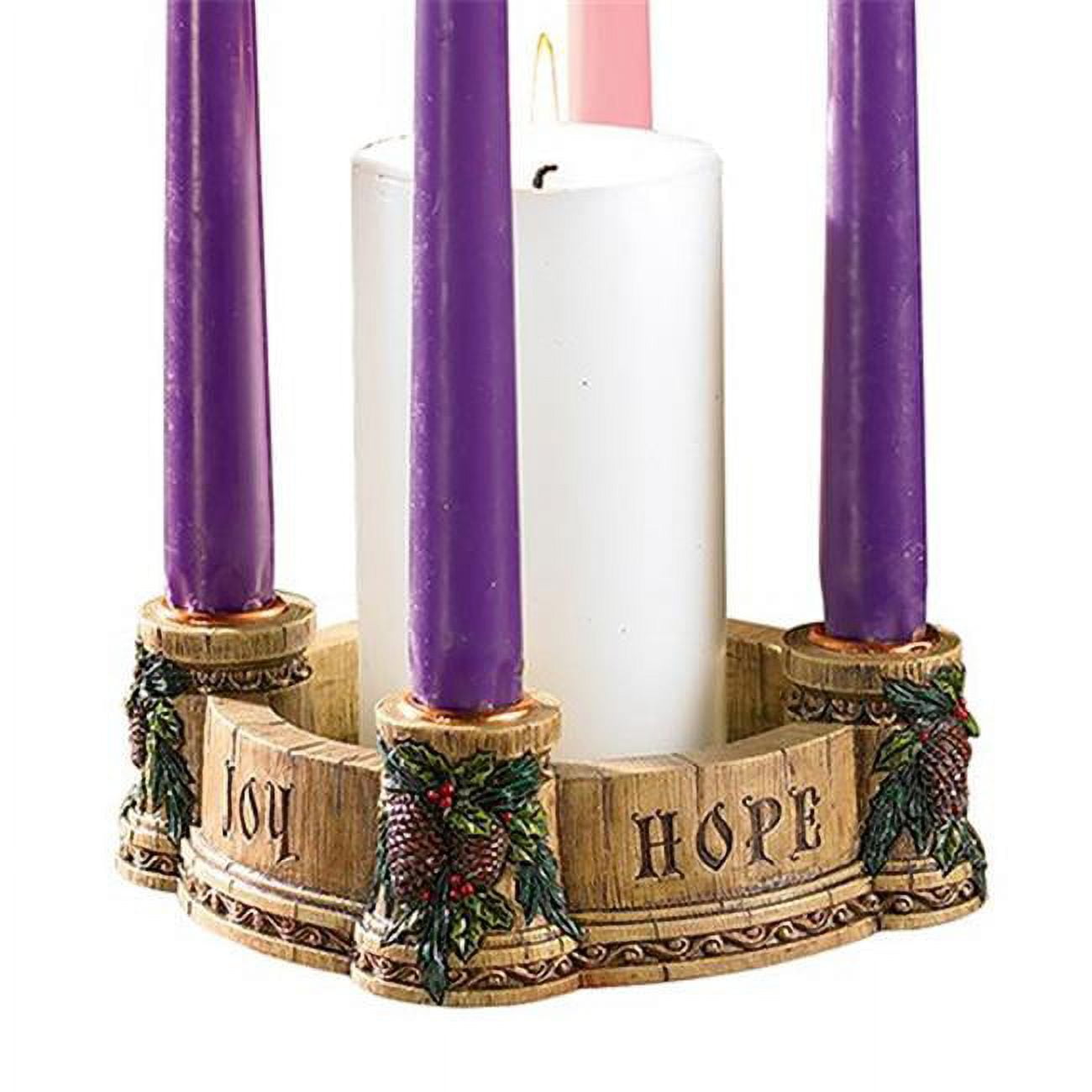 Fioretti‚ Joy, Faith, Love, Hope Advent Wreath - Walmart.com