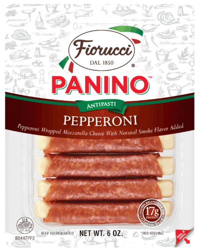 Fiorucci Pepperoni Panino Fingers, 6 OZ, 12 Pack - Walmart.com