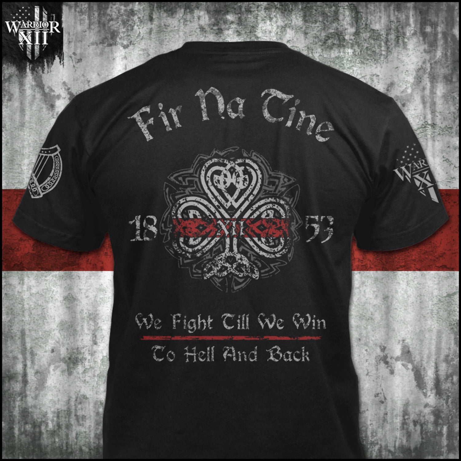 Fir Na Tine - ON SALE T-Shirt Patriotic Tribute Tee | American Pride Veteran Support | 100% ...