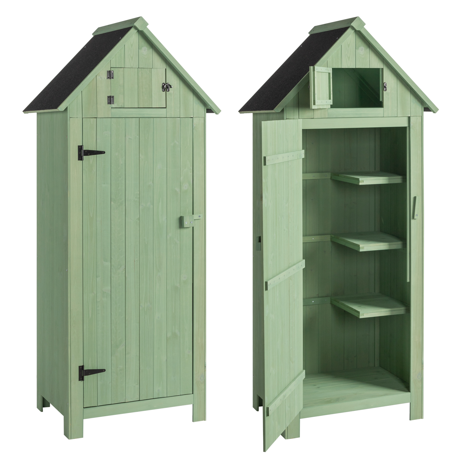 Fir wood Arrow Shed with Single Door Wooden Garden Shed Wooden Lockers ...