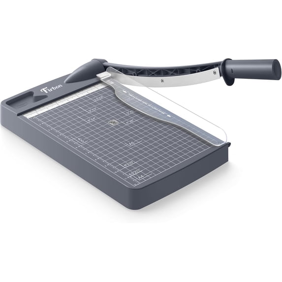 Firbon 12" Guillotine Paper Cutter, Heavy Duty 12-Sheet Capacity ...