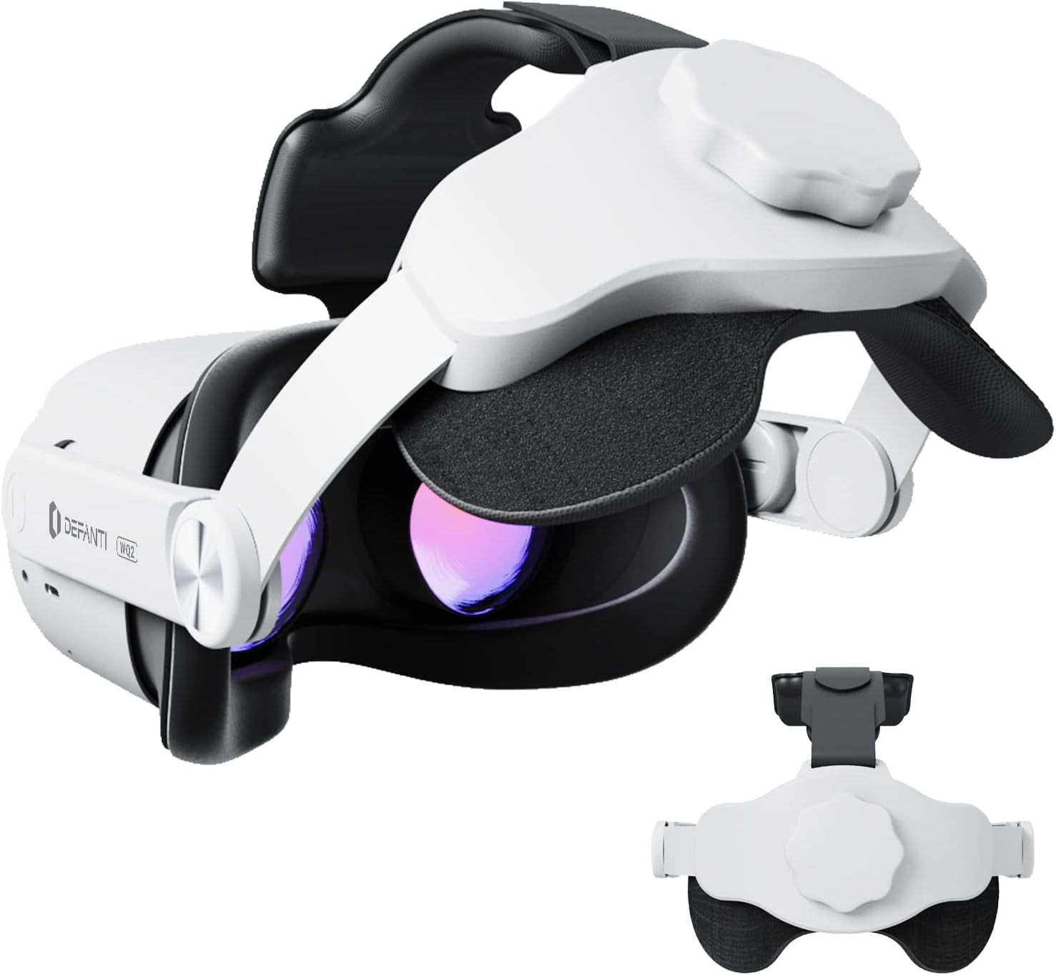 Firbon Adjustable Head Strap for Quest 2, Replacement Cushion for Quest ...