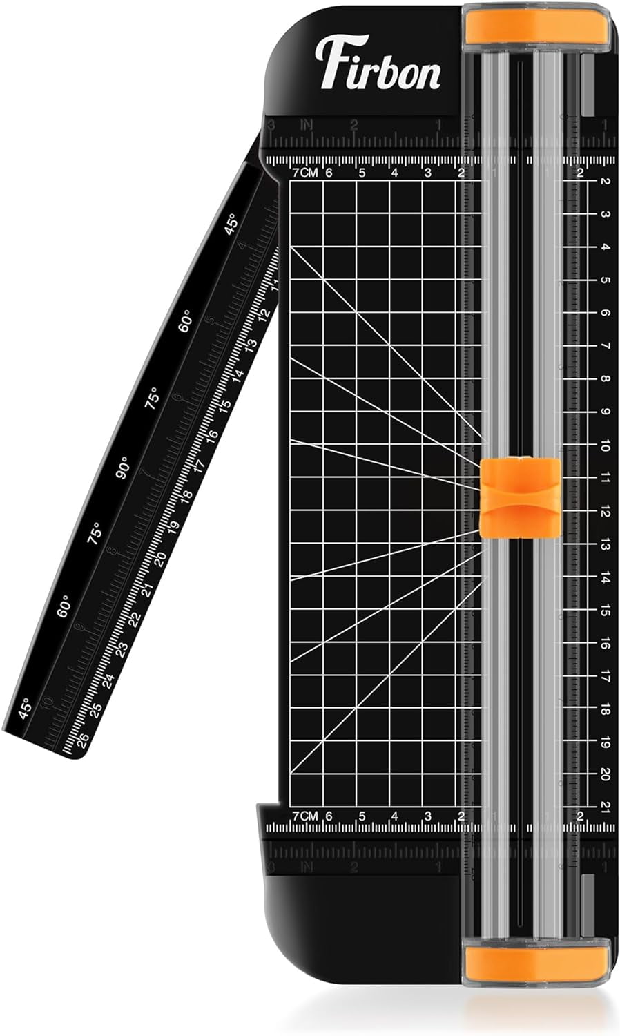 Firbon Black A5 Paper Cutter, Straight Small Paper Trimmer with Side ...