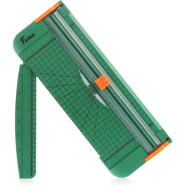 Firbon Green A4 Paper Cutter 12 Inch Titanium Straight Paper Trimmer ...