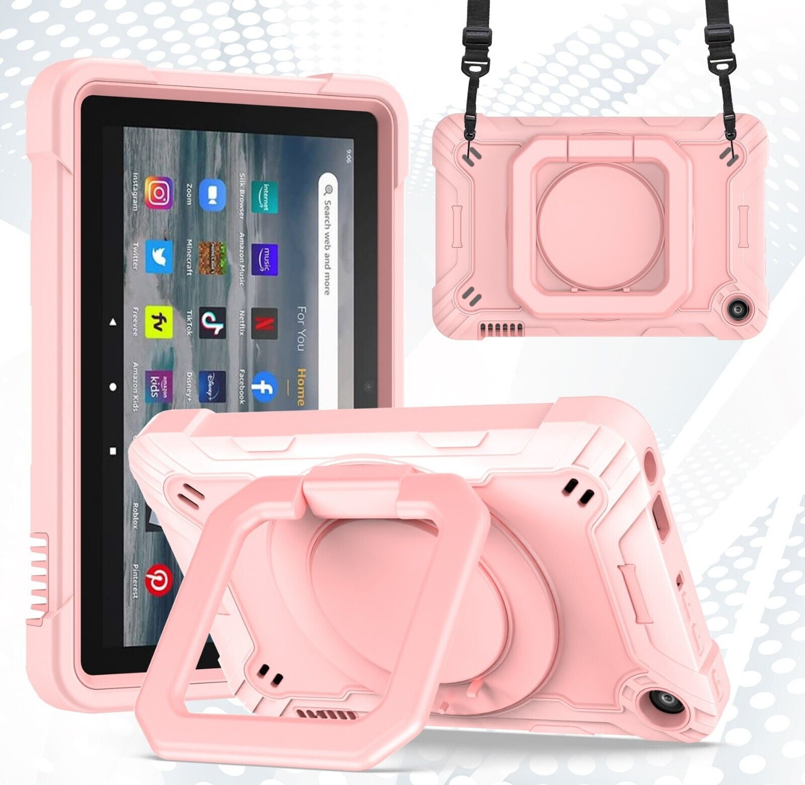 Fire 7 Case (12th Generation, 2022) - Epicgadget Heavy Duty Shockproof ...