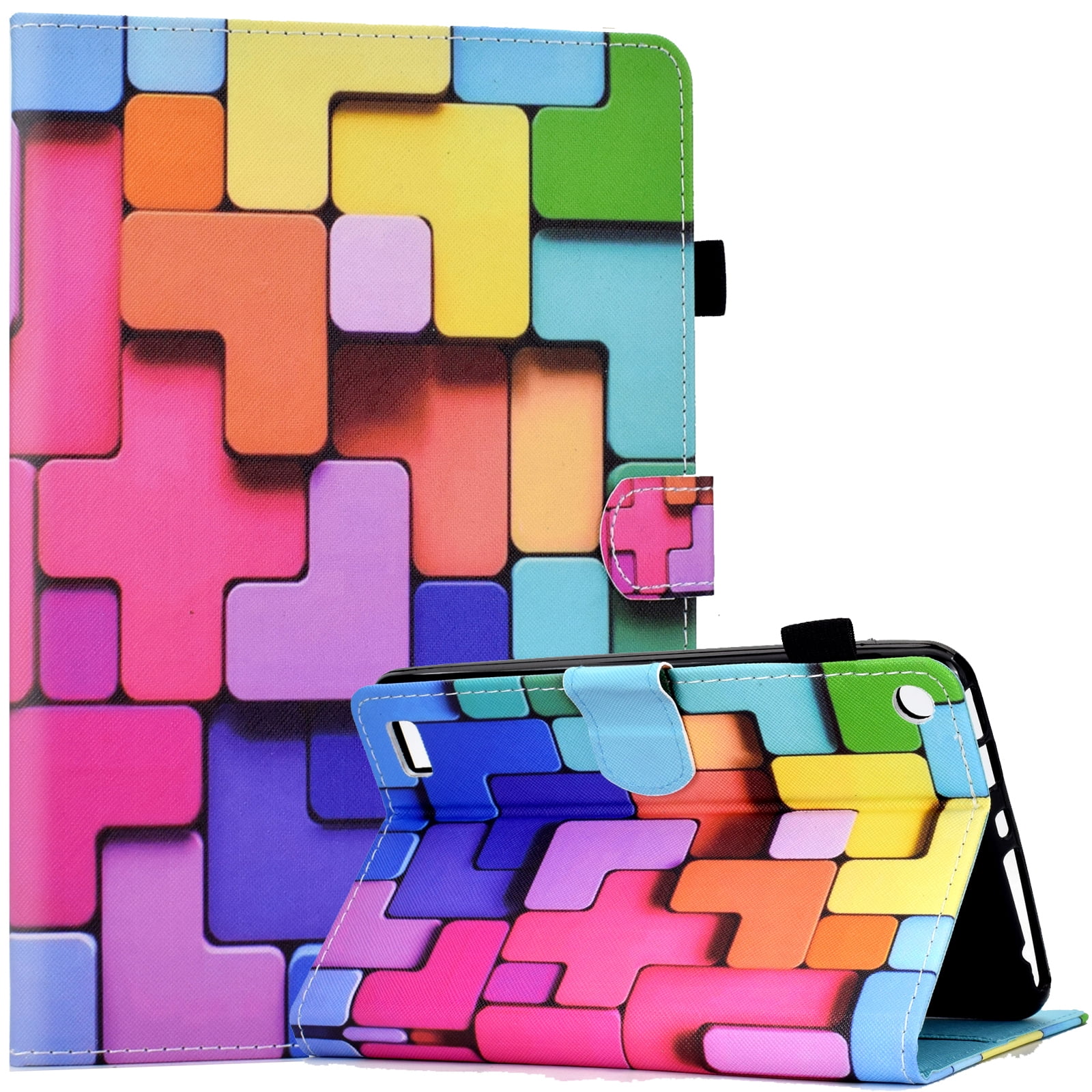 Fire 7 Tablet Case 9th/7th/5th Generation, Dteck Premium Leather Folio ...