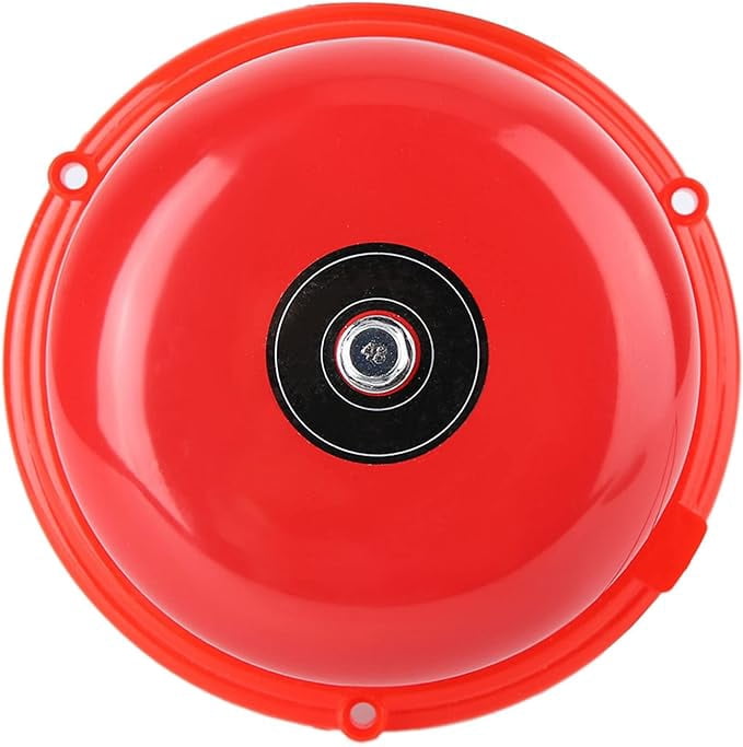 Fire Alarm Bell Extra Loud Doorbell Chime Alarm Multi Purpose Bell ...