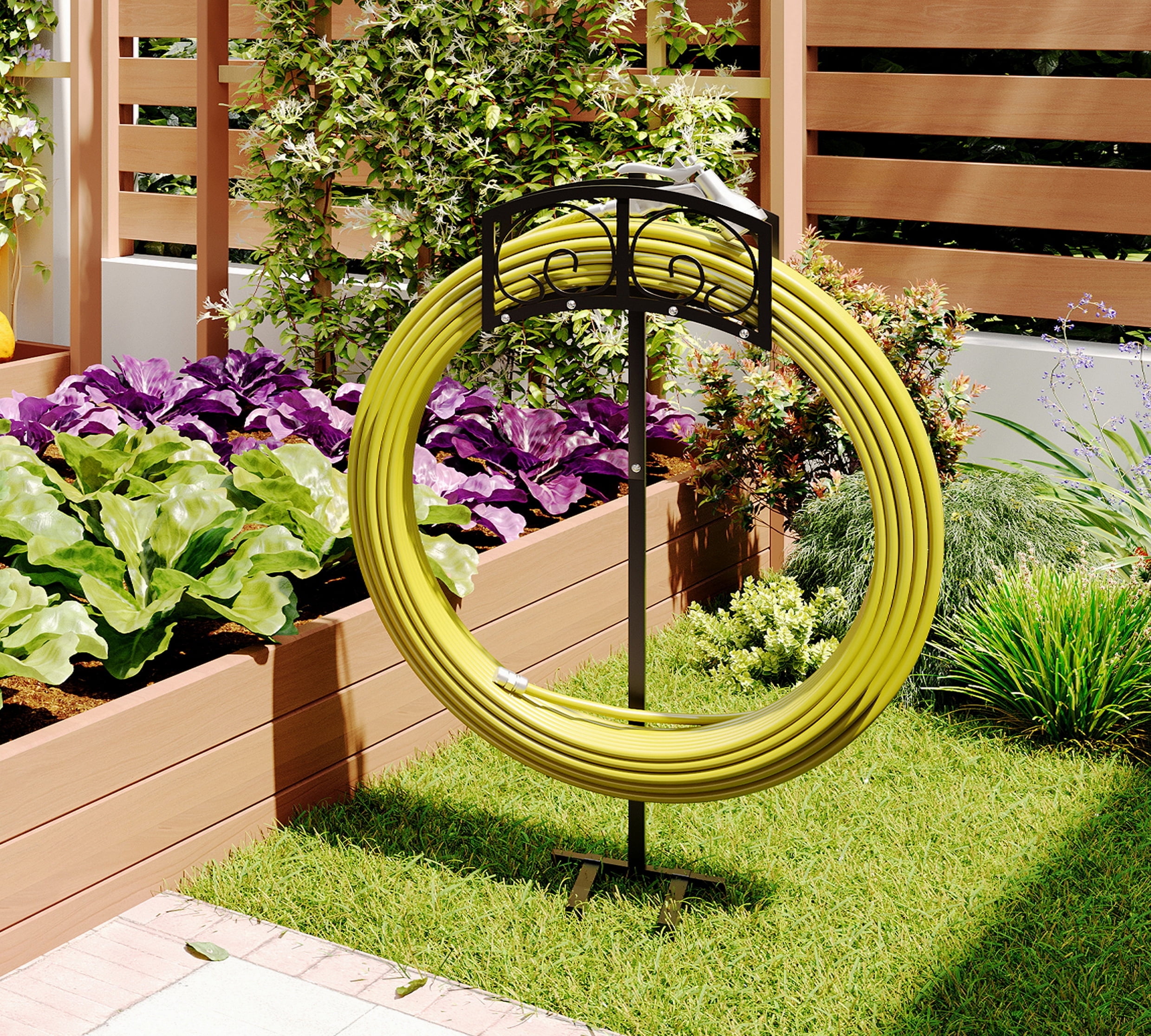 Fire Beauty Detachable Hose Holder - Heavy Duty Freestanding & In ...