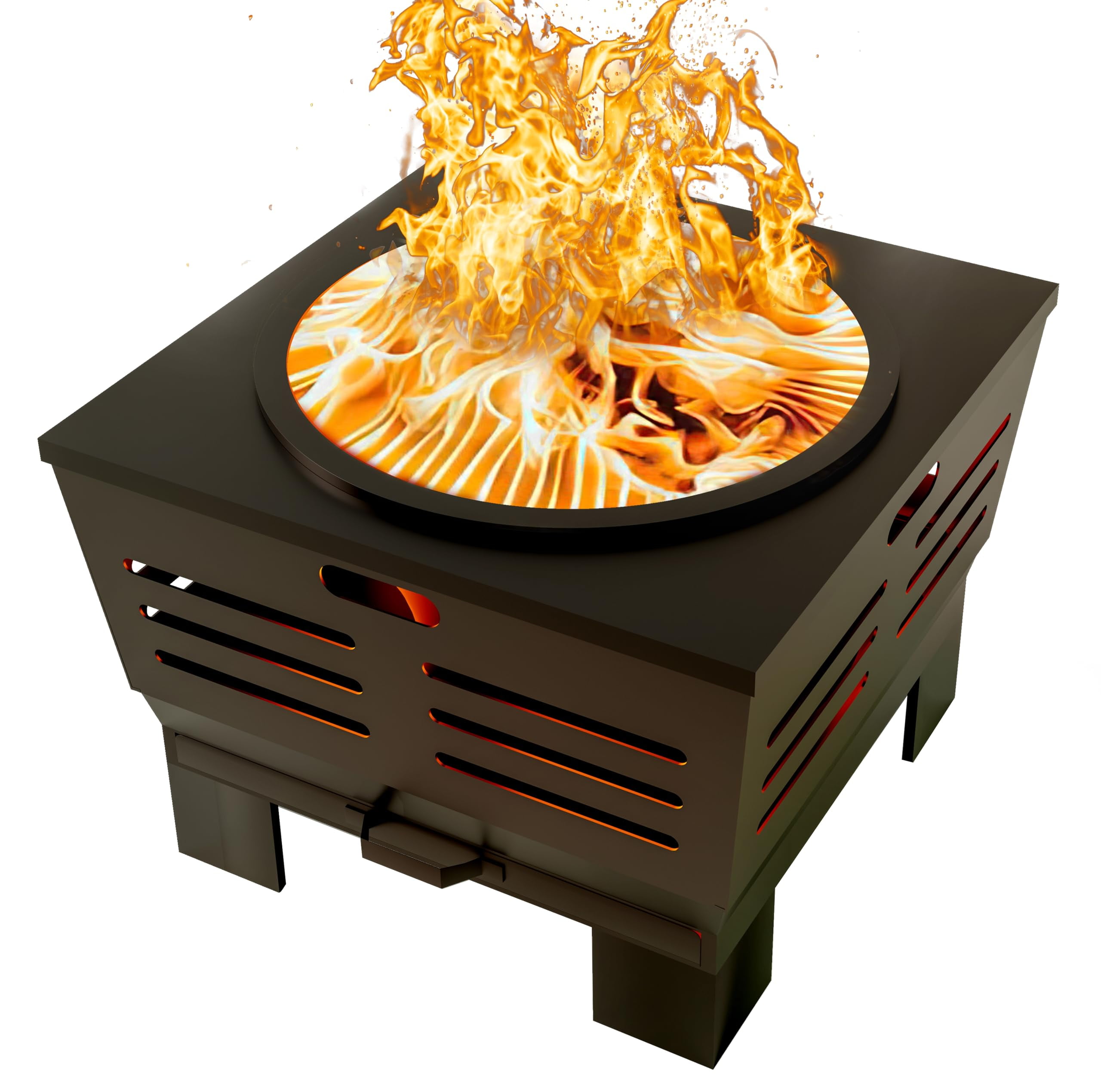 Fire Beauty Stove Bonfire with Stand,Smokeless Fire Pit | Wood Burning ...