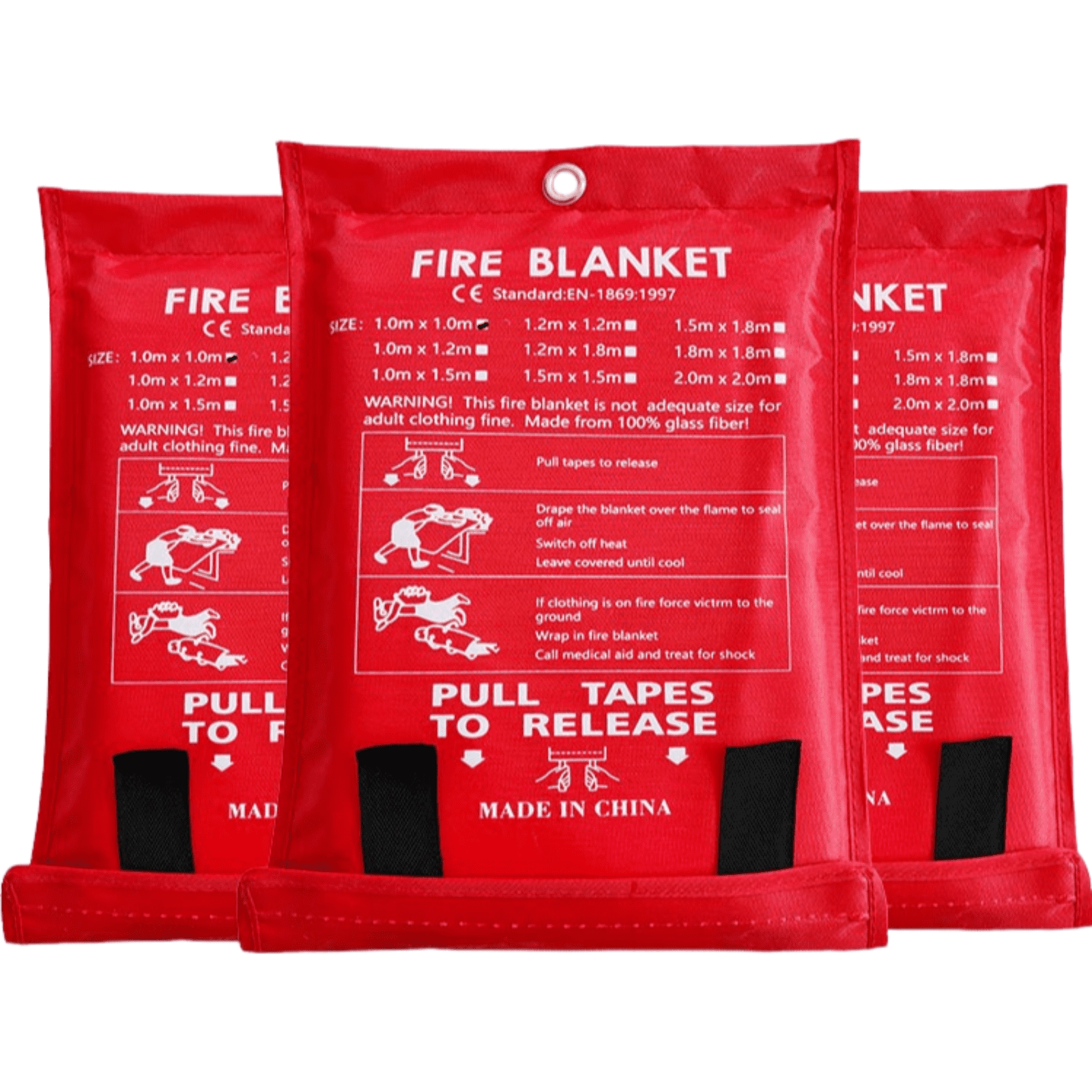 Fire Blanket Fiberglass Fire Emergency Blanket Flame Retardant Blanket ...
