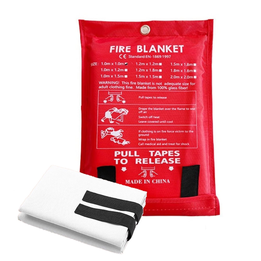 Fire Blanket - Fire Suppression Blanket for Kitchen, Fire Blanket for ...