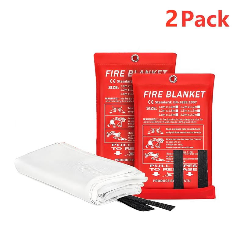 Fire Blanket for Emergency – Must-Have Home Fire Safety Kit for Kitchen ...