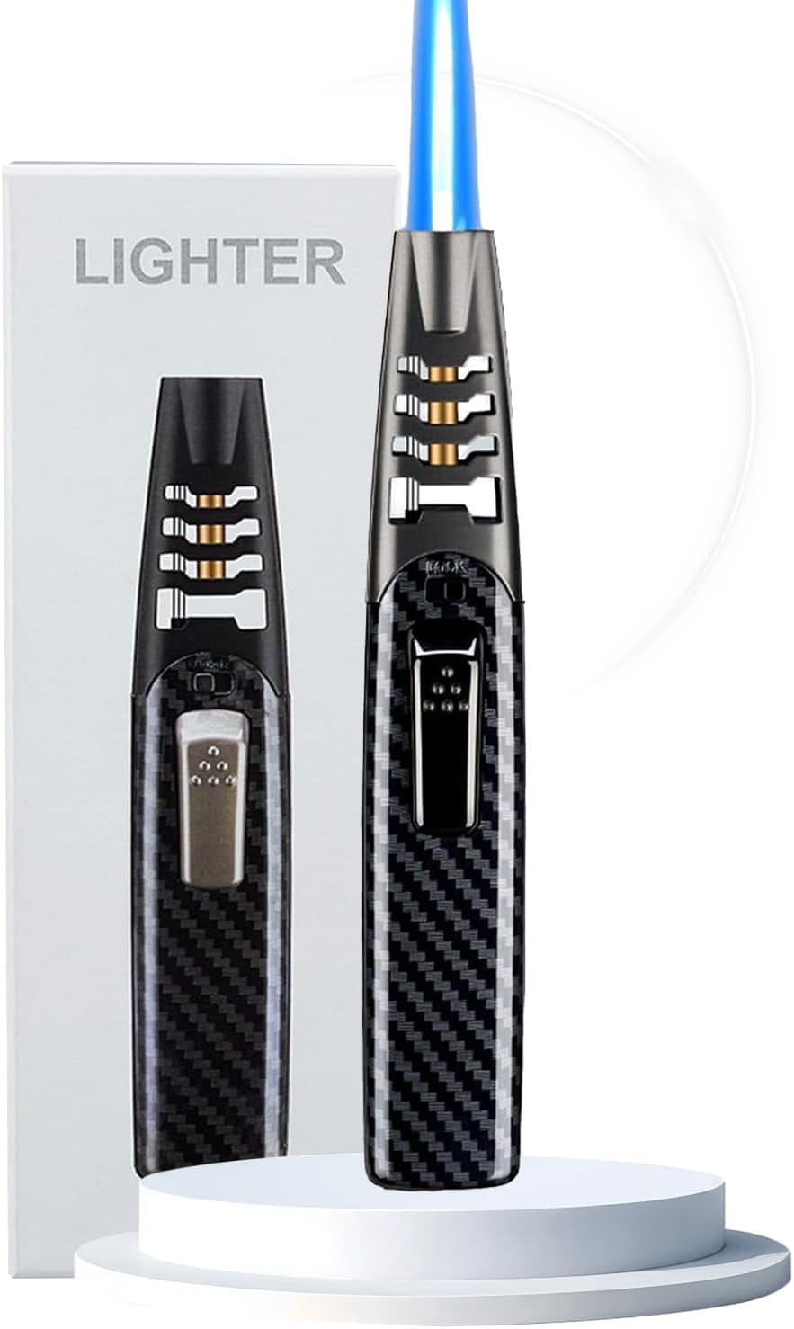 Fire Blaze Lighter, Fireblaze Fireblaze Electric Lighter,Powerful Firepower Adjustable Dual-Arc ...