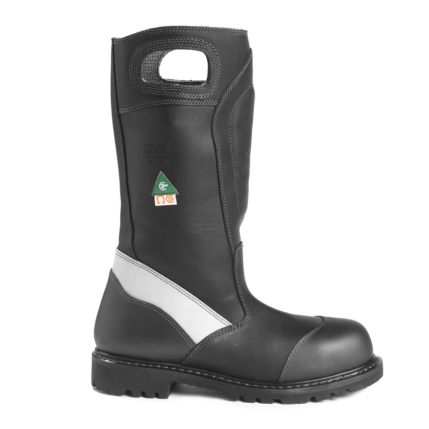 Fire Boot nfpa 1971 FIRE-DEX FDXL 50 LEATHER FIRE BOOT Size 9 XW ...