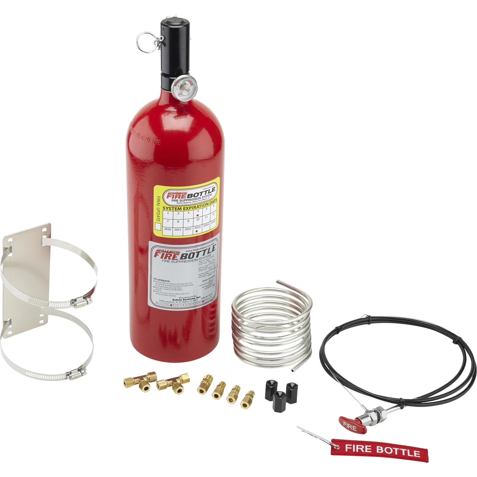 Fire Bottle BRC-1000-1 Fire Suppression System, 10 Lbs. - Walmart.com