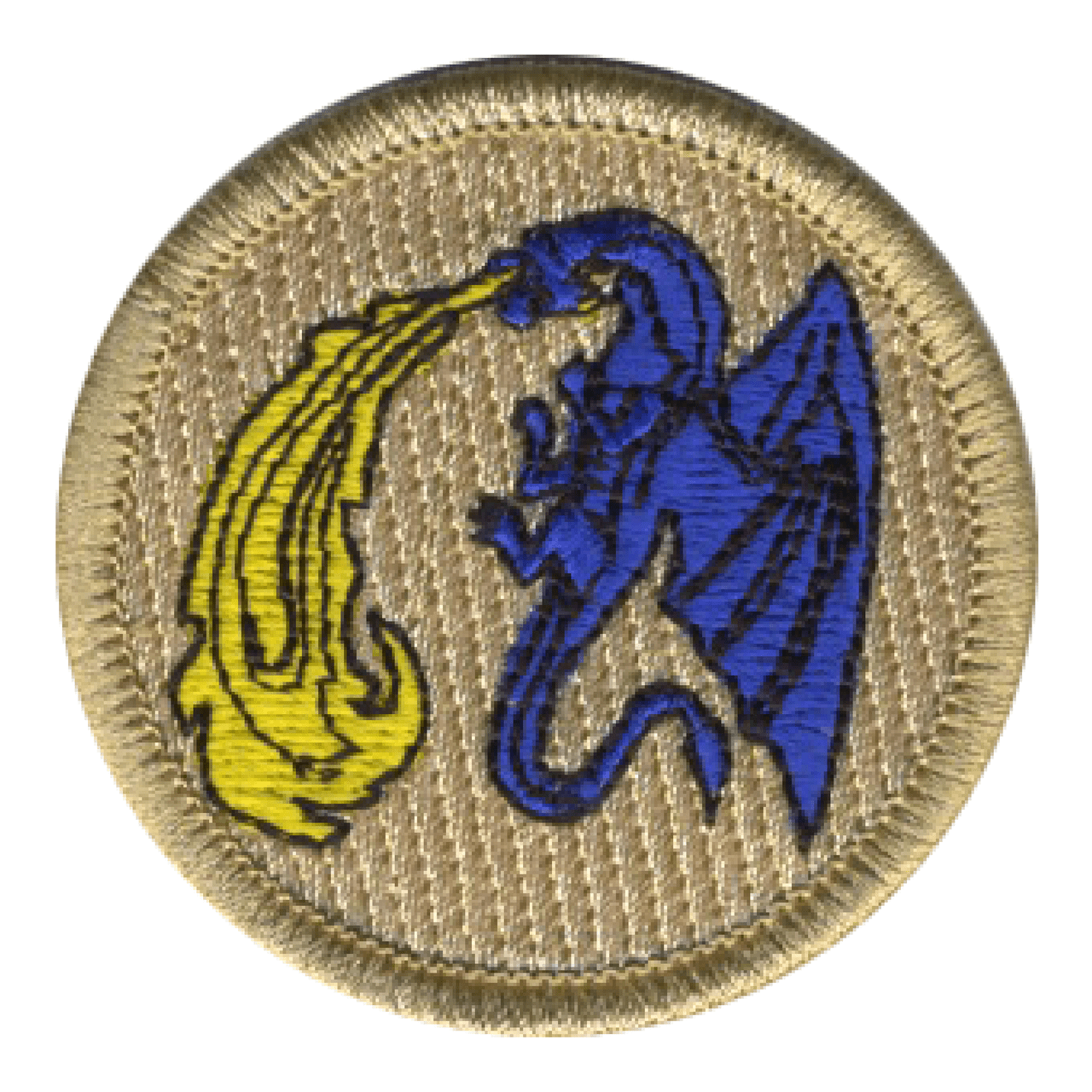 Fire Breathing Dragon Scout Patrol Patch (Sew-on) - ClassB - Walmart.com